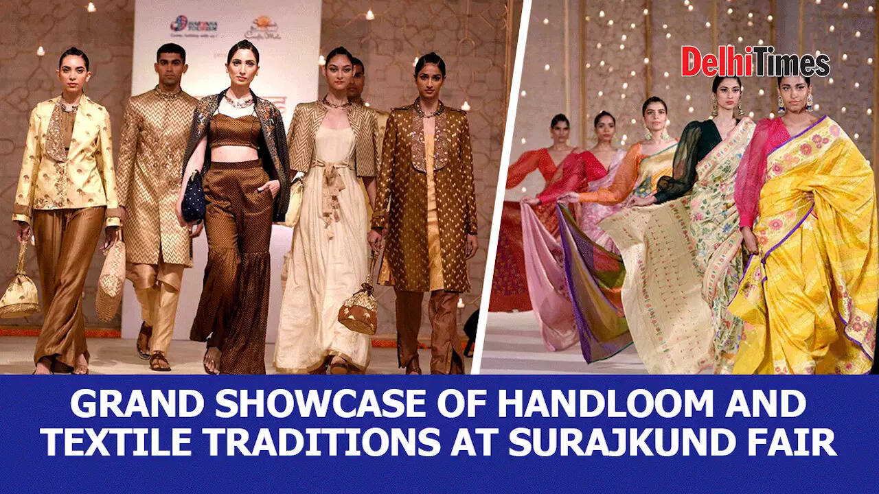 Grand showcase of handloom and textile traditions at Surajkund fair