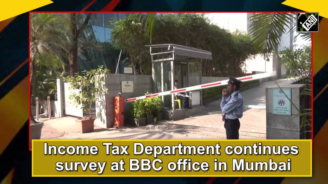 Income Tax Department continues survey at BBC office in Mumbai