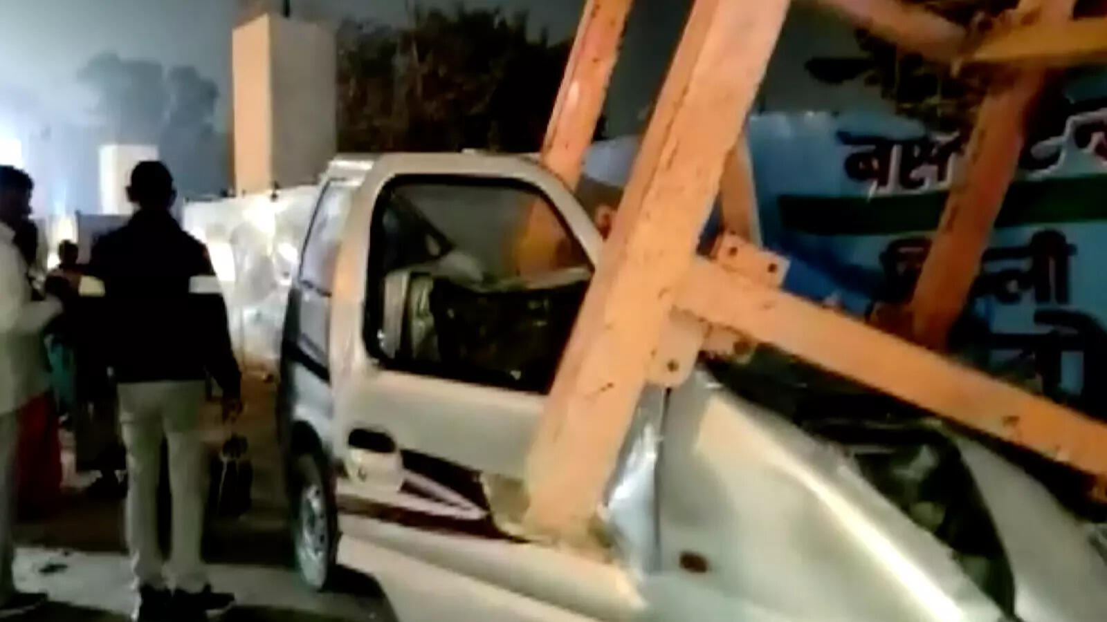 Delhi: Person gets injured after shuttering from under construction ...