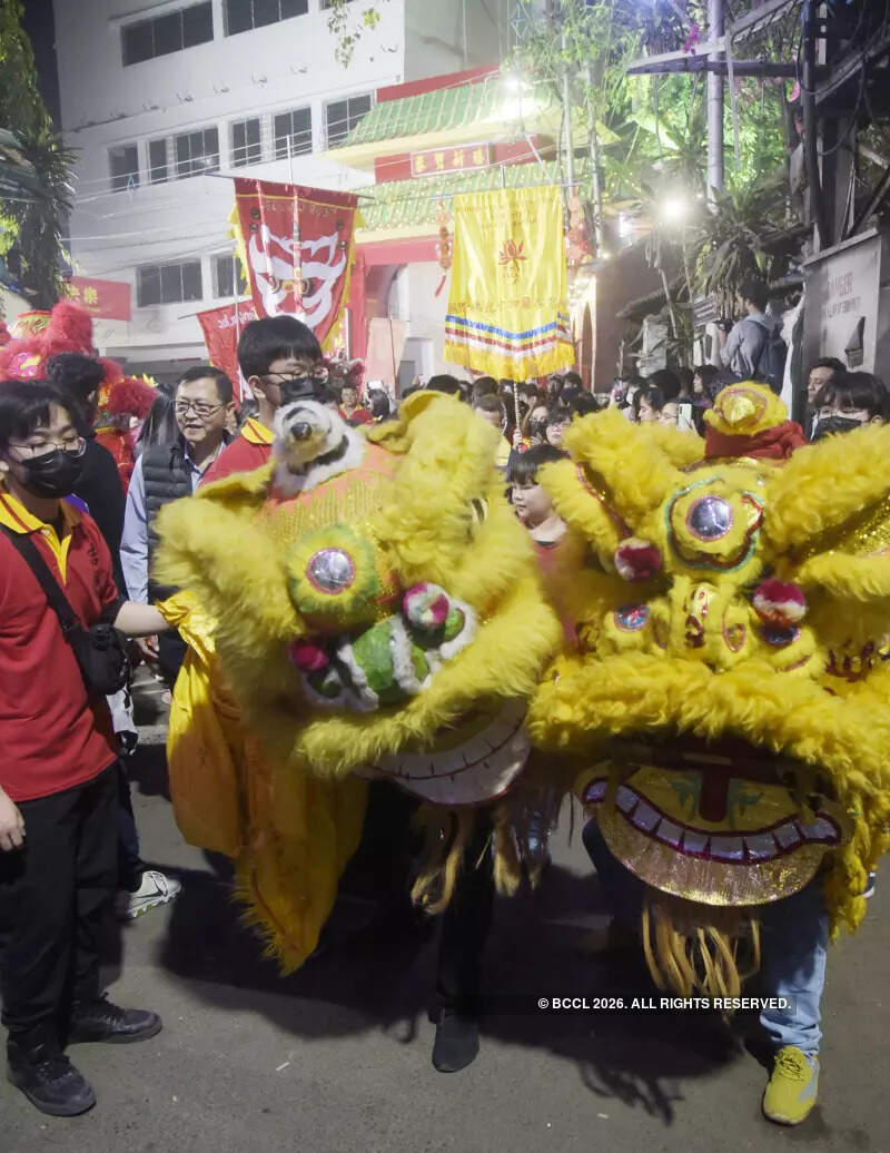 Chinatown rings in year of the rabbit with a roaring lion dance- The ...