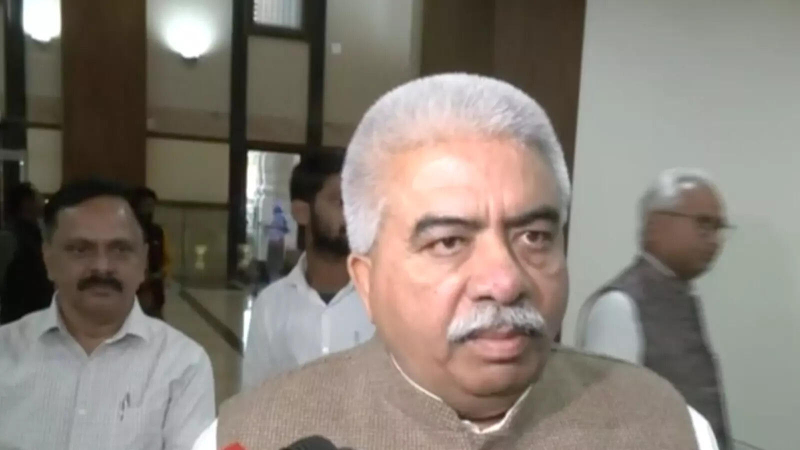 UP: MSME Minister Rakesh Sachan refuses to having being allotted 72 ...