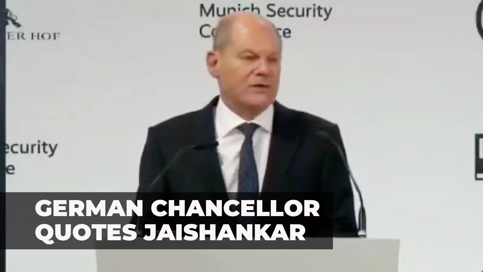 German Chancellor Olaf Scholz quotes EAM Jaishankar's 'European mindset ...
