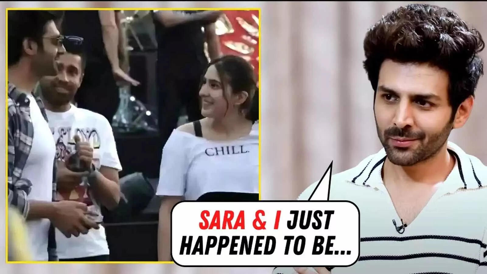 Kartik Aaryan REACTS to viral pictures with ex-GF Sara Ali Khan