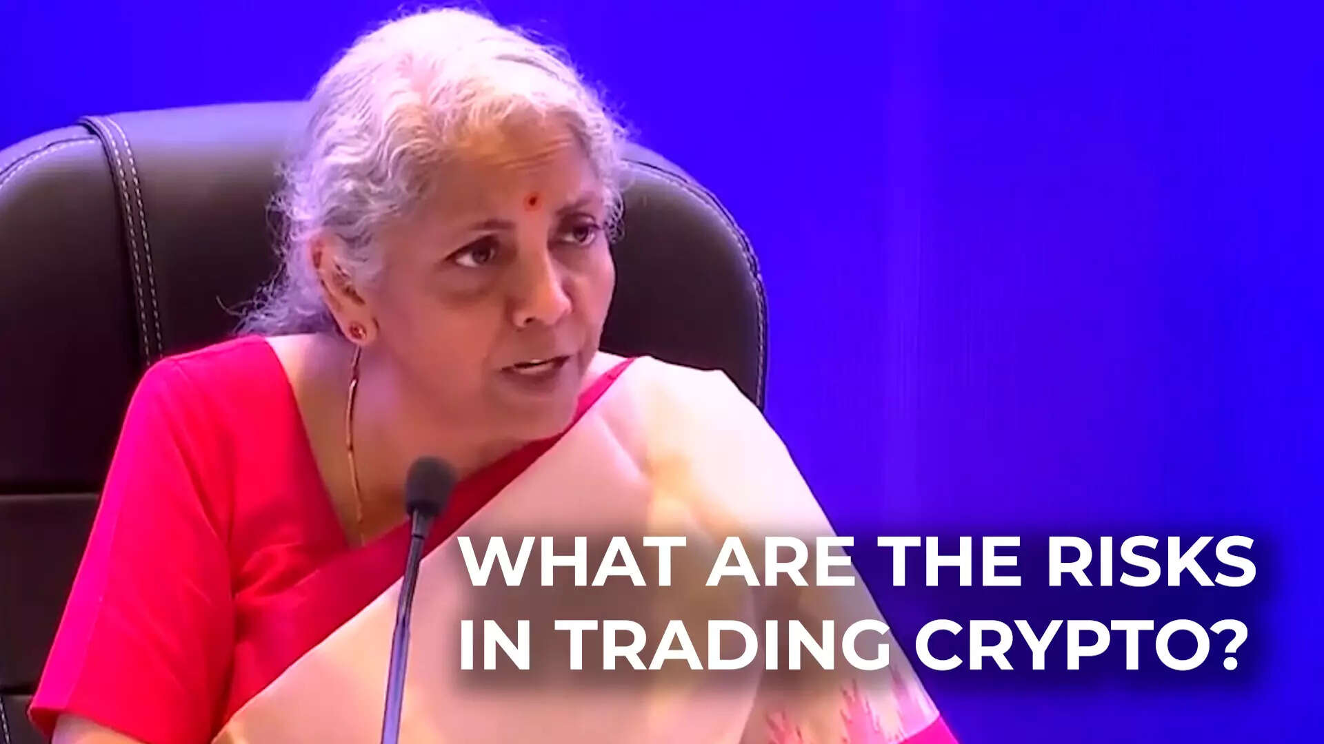 nirmala seetharaman: Youths investing in crypto: Campaign continues to ...