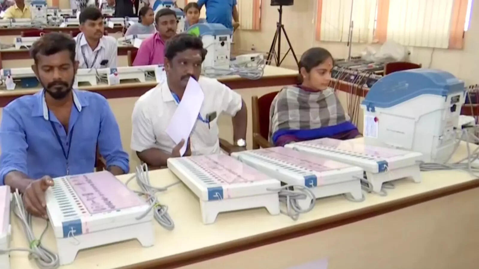 erode district: TN: Erode district administration conducts mock poll ...