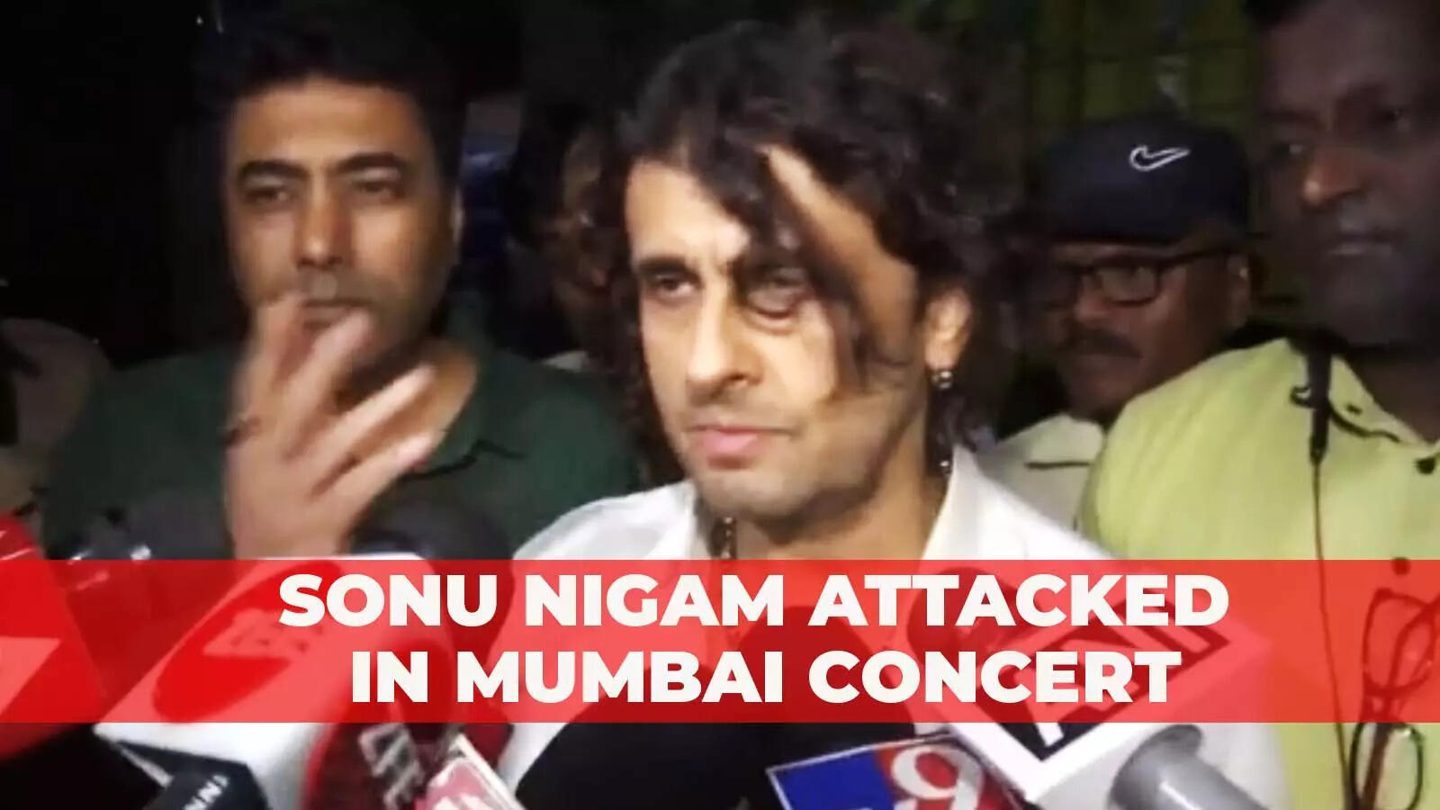 sonu nigam: Watch: Moments when Singer Sonu Nigam was attacked during ...