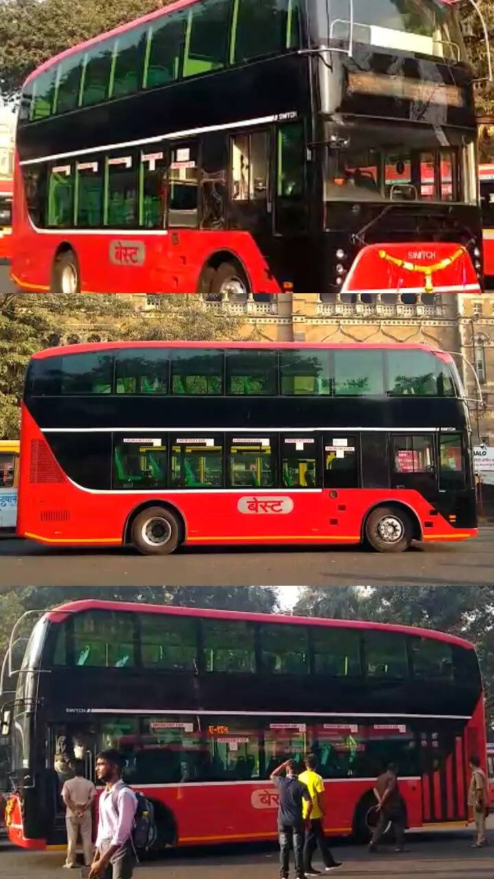 Mumbai Double Decker Bus: Country’s first electric double-decker bus ...