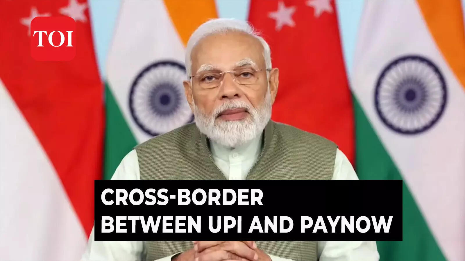 PM Modi & Singapore's Lee Hsien Loong launch cross-border linkage ...