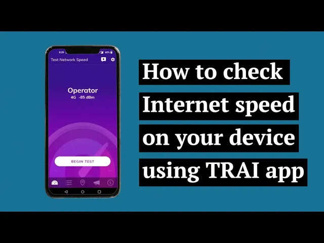 Slow internet speed? Check your internet speed using this app