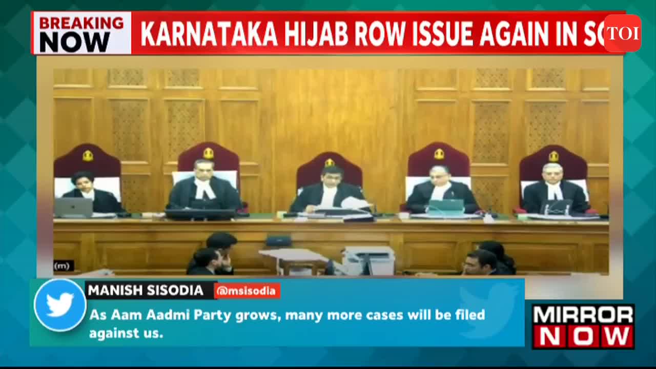 Karnataka hijab row: SC agrees to hear the plea of Muslim girl students