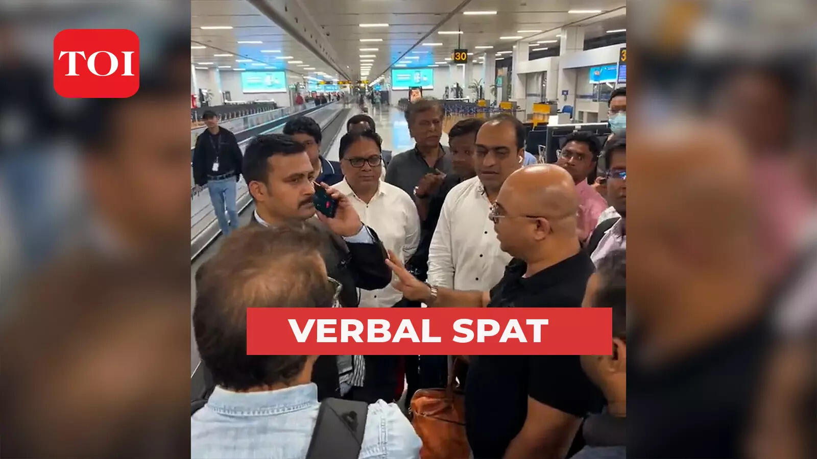 Verbal spat erupts between passengers and Air India staff over flight delay at Delhi airport