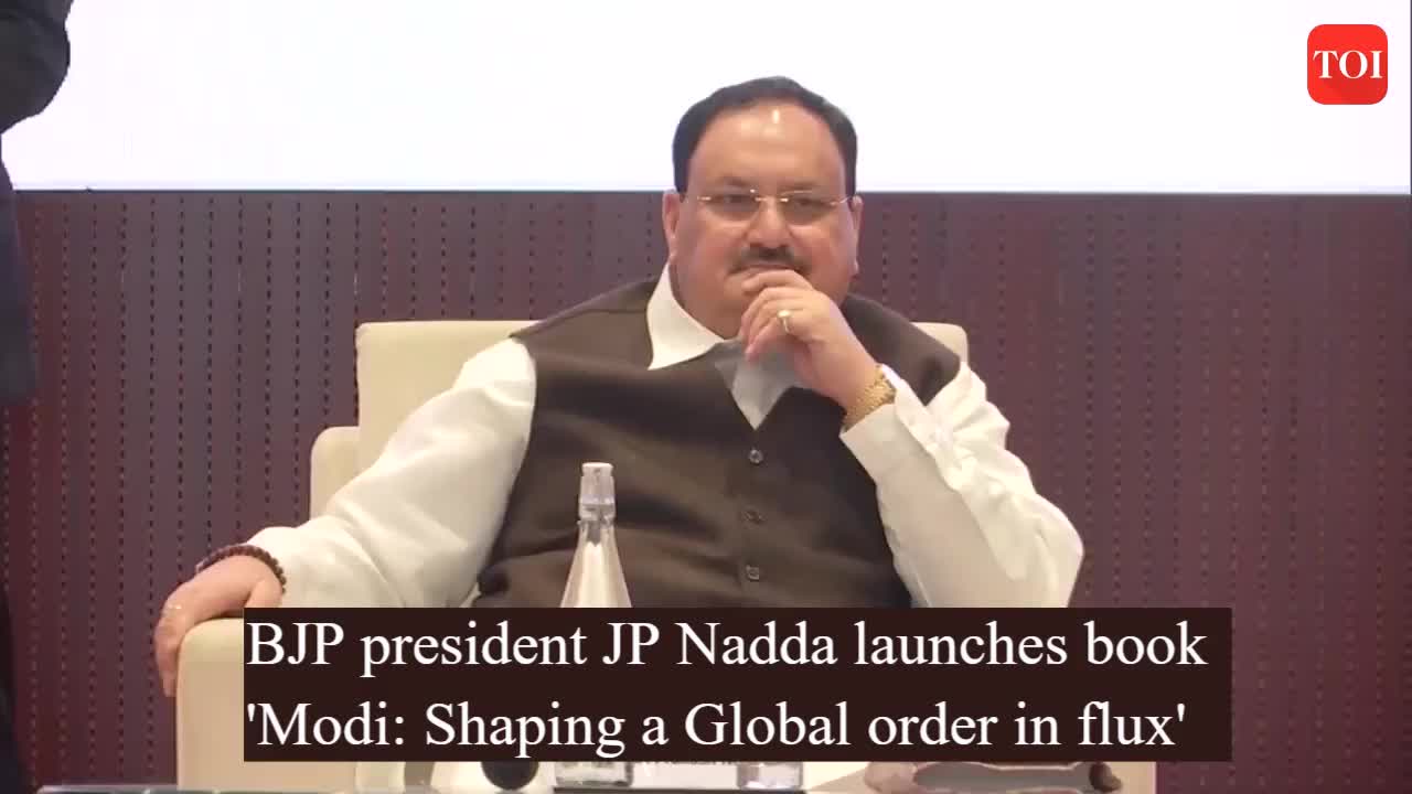 Under PM Modi, India does not shy away from taking stand: BJP president ...