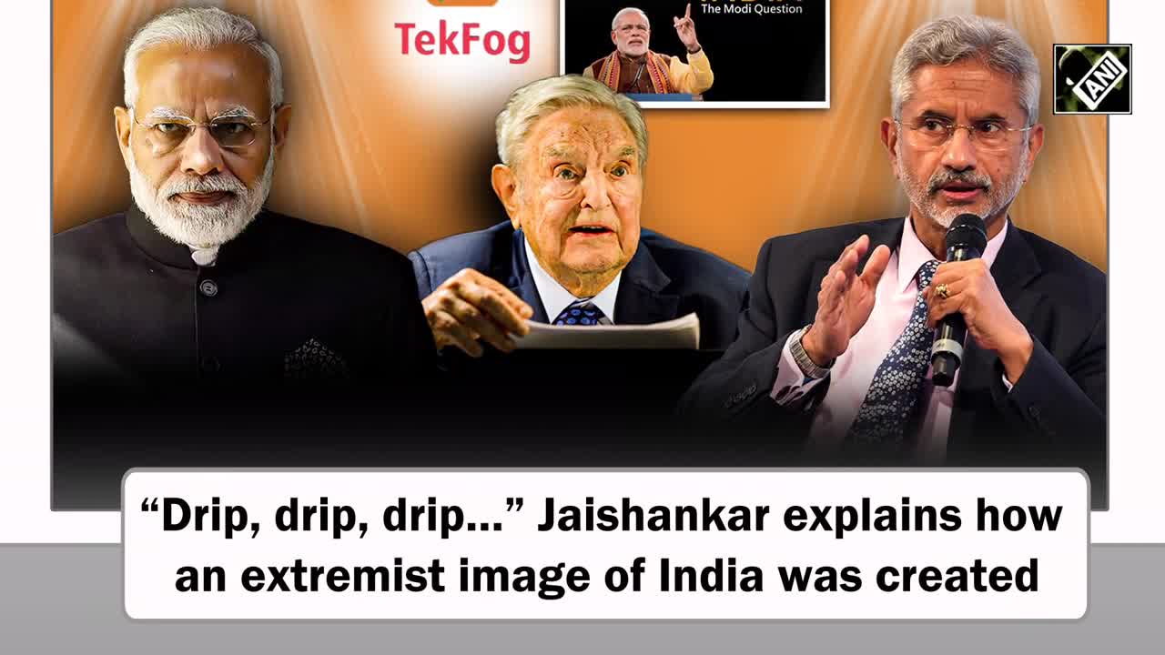 Jaishankar explains how an extremist image of India was created