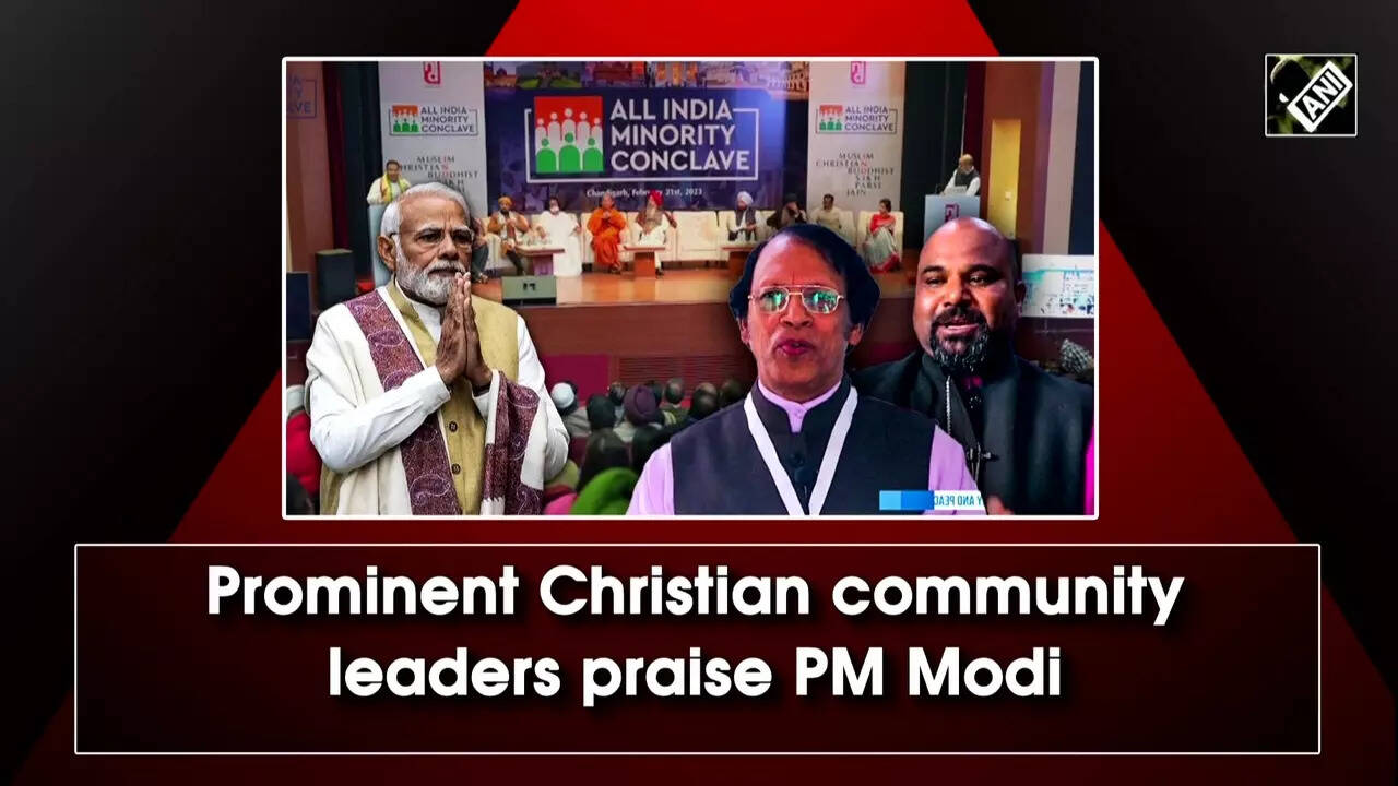 Prominent Christian community leaders praise PM Modi