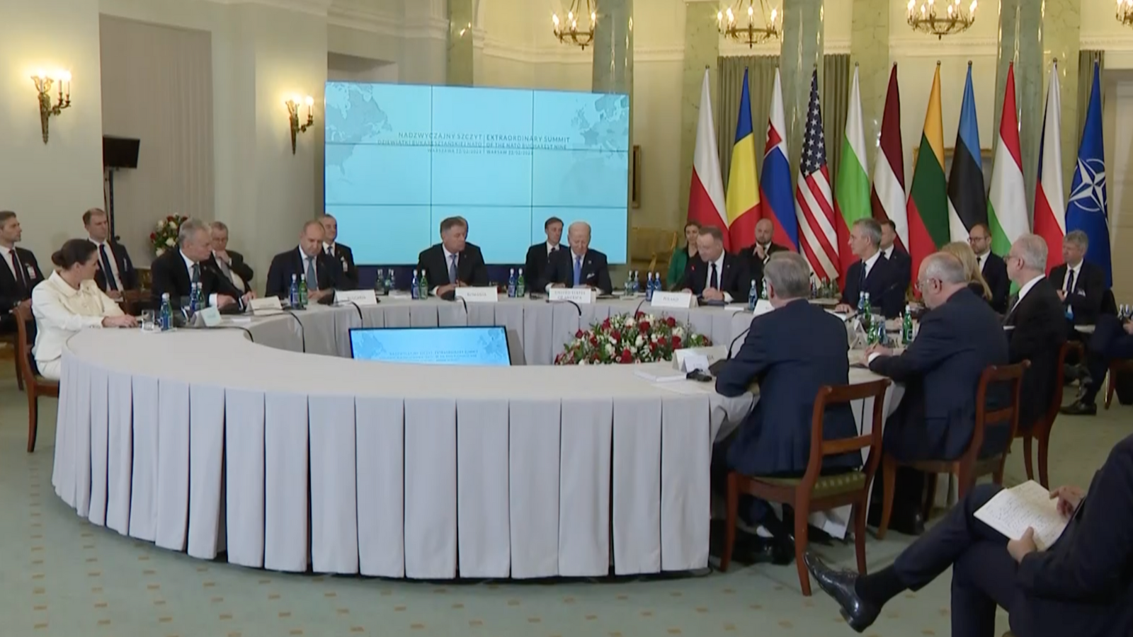 US President Joe Biden to B9: 'More important we stand together'