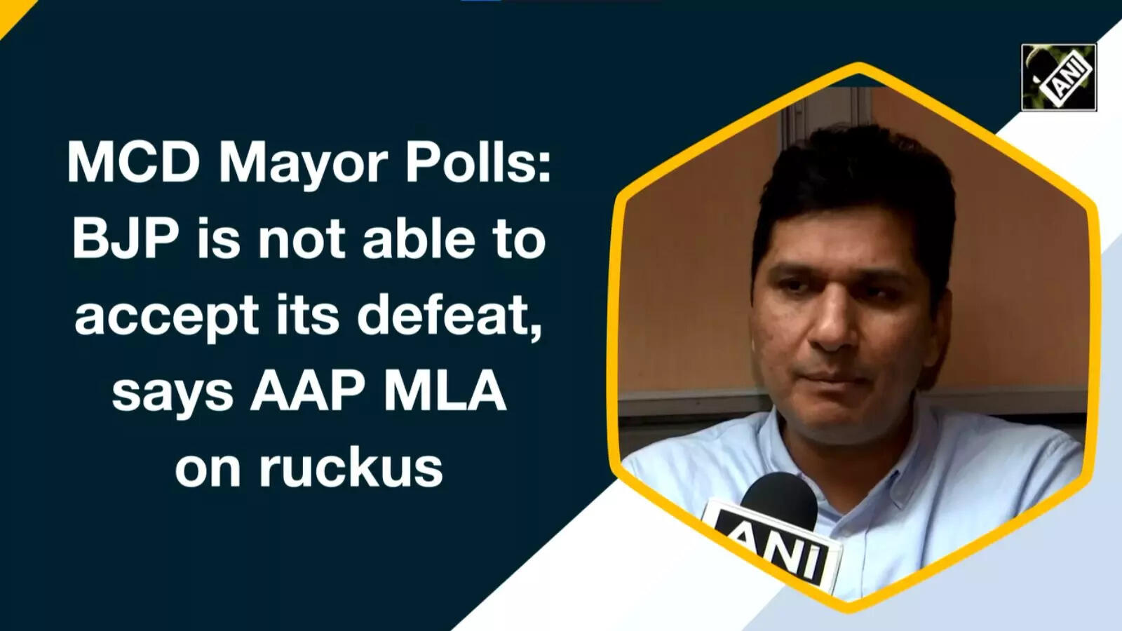 BJP is not able to accept its defeat, says AAP MLA on ruckus
