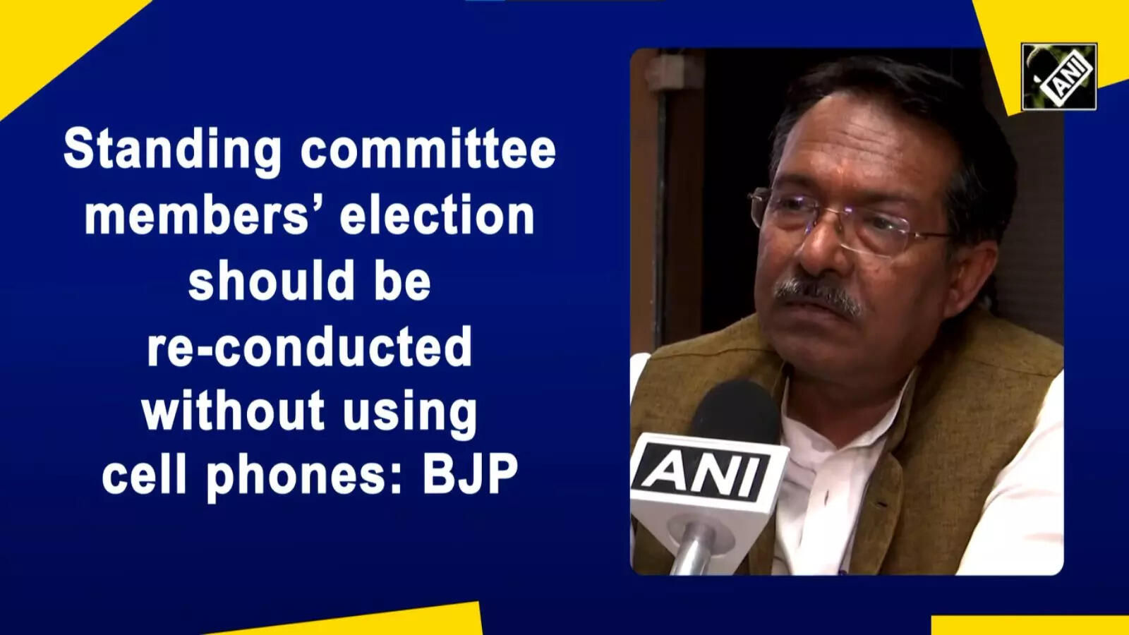 standing committee: Standing committee members’ election should be re ...