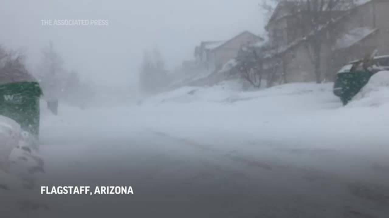 Storm brings high winds, snow to Arizona