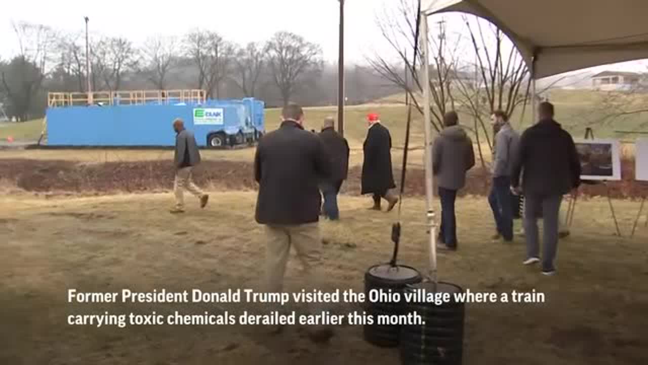 Trump: Ohio train derail response 'a betrayal'
