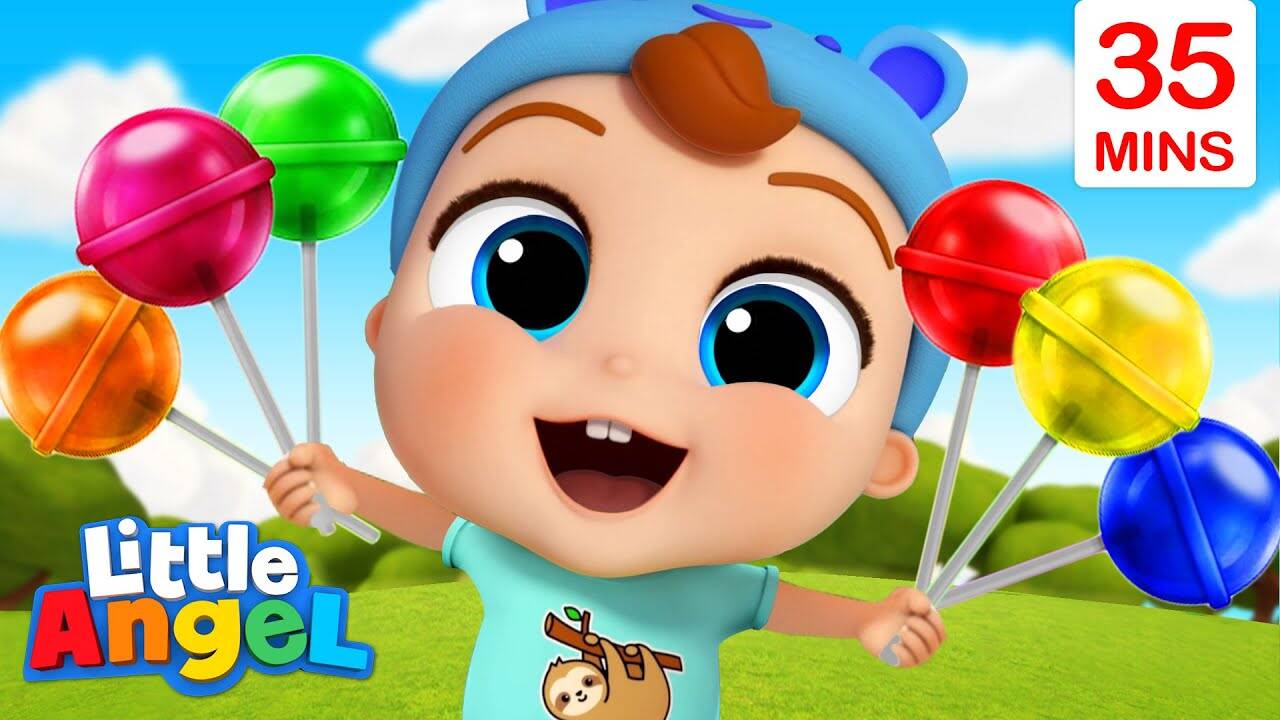 English Nursery Rhymes: Kids Video Song in English 'Lollipop'