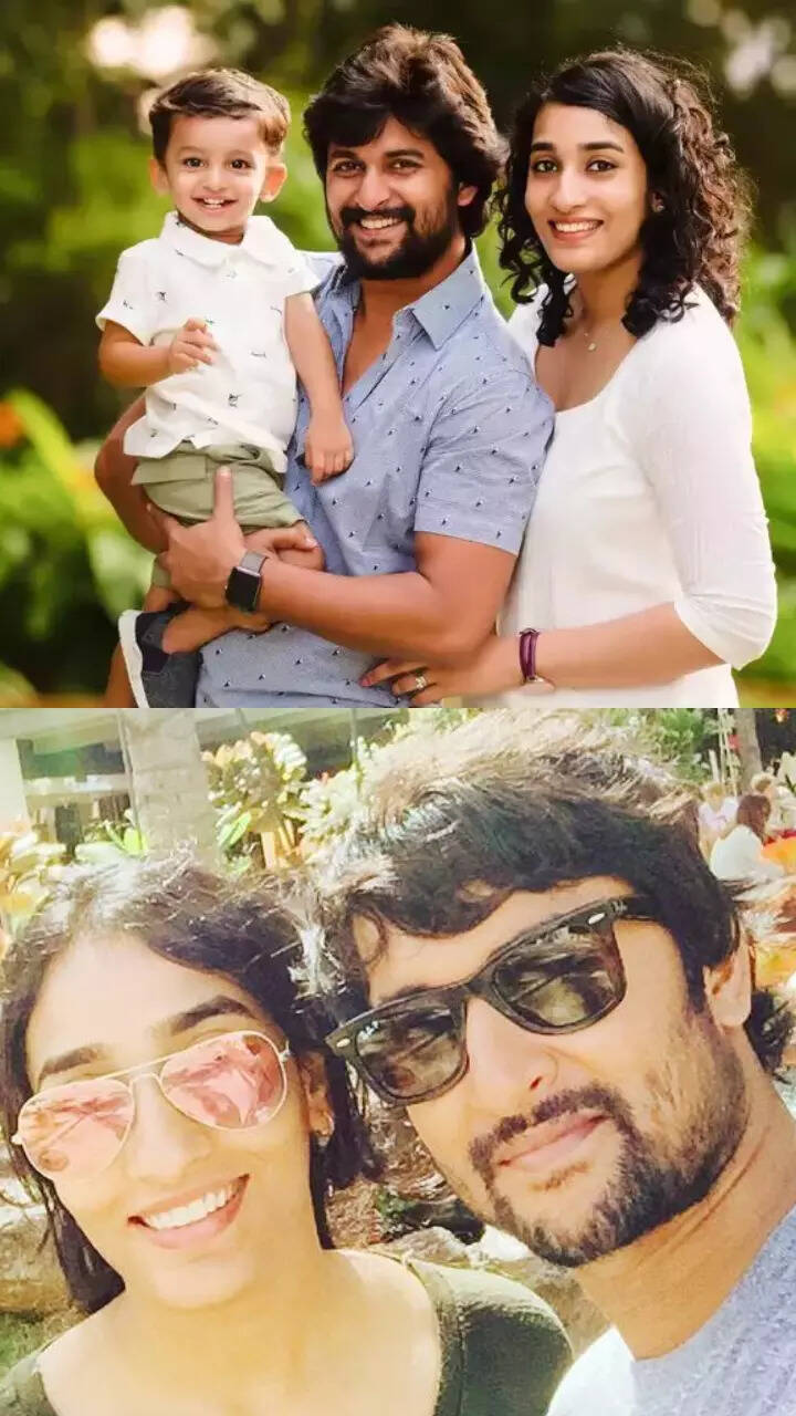 Natural star Nani's 39th birthday celebrations with wife Anjana ...