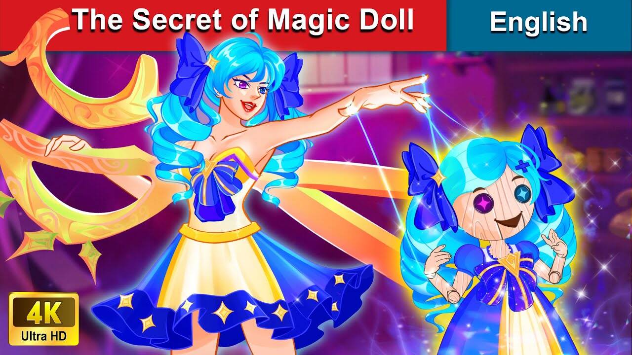 Watch Latest Kids English Nursery Story 'The Secret Of Magic Doll' For ...