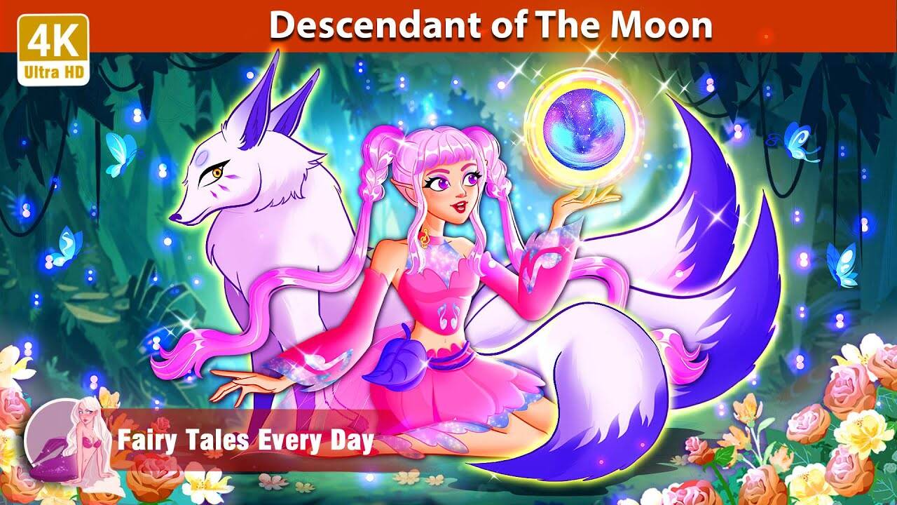 Check Out Latest Kids English Nursery Story 'Descendant Of The Moon ...