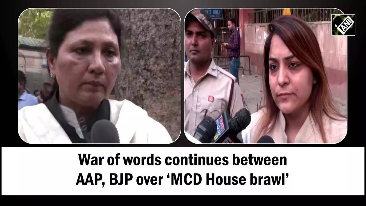 War of words continues between AAP, BJP over ‘MCD House brawl’