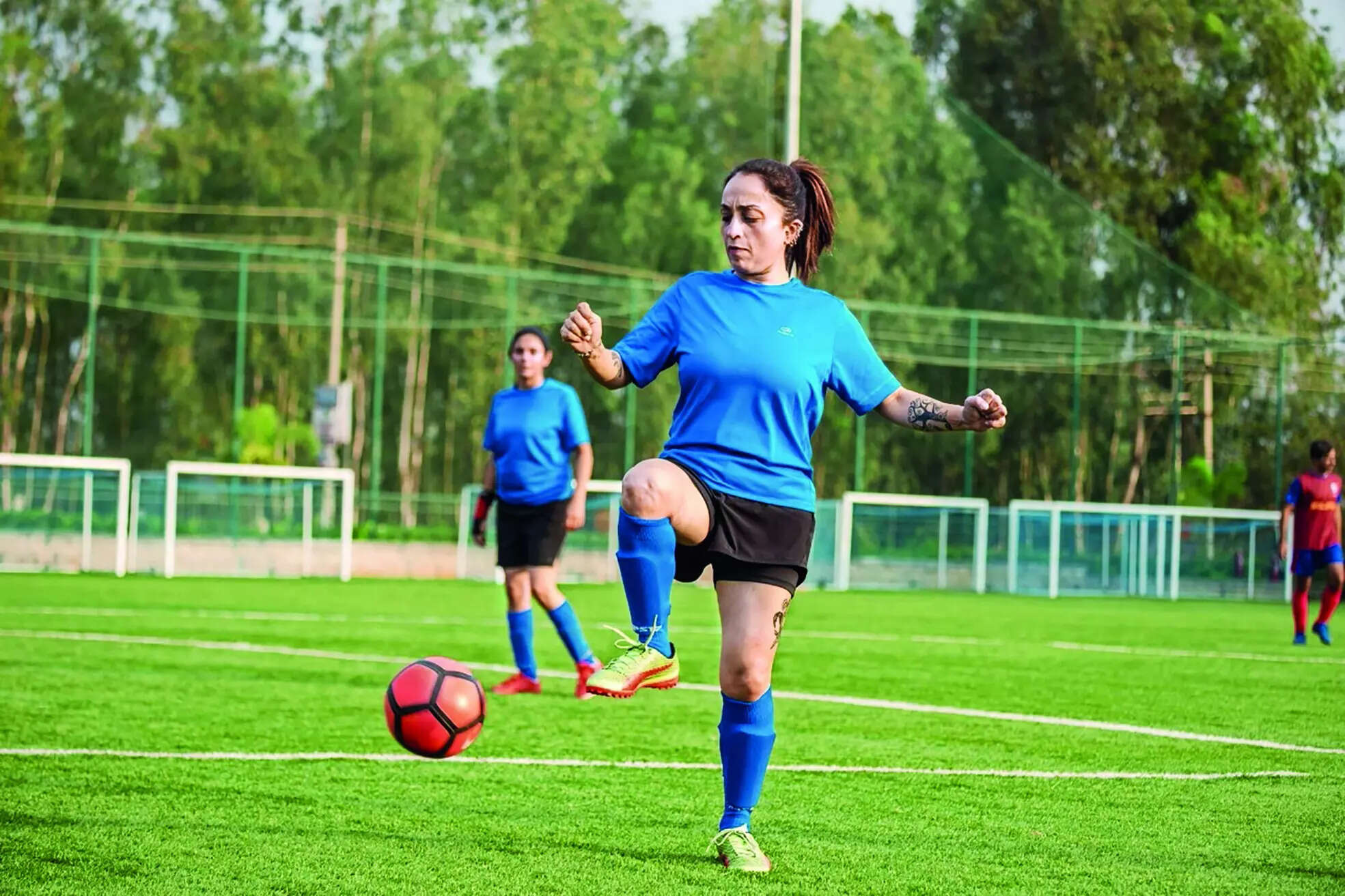 Sisterhood of sports unites grandmoms, moms and kids - Times of India
