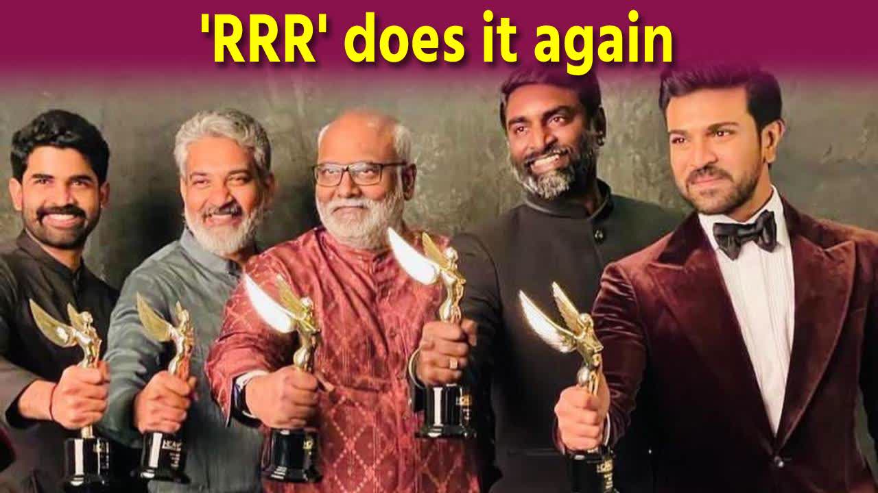 'RRR' bags 4 big honours at Hollywood Critics Association Awards