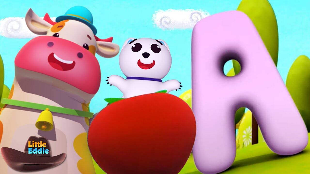 English Kids Poem: Nursery Song in English 'Alphabet with the ABC'