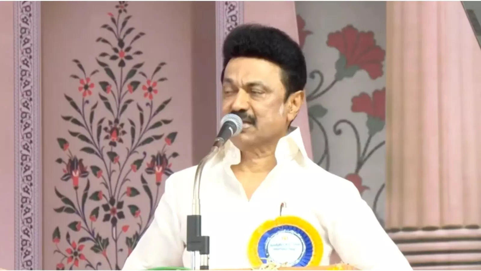 Tamil Nadu CM MK Stalin plants saplings at DMK headquarters in Chennai ...