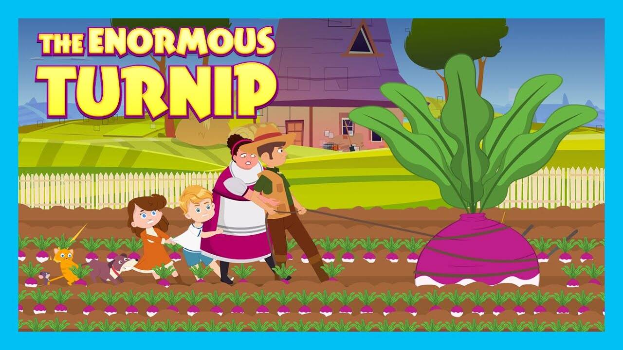 Watch Latest Kids English Nursery Story 'The Enormous Turnip' For Kids ...