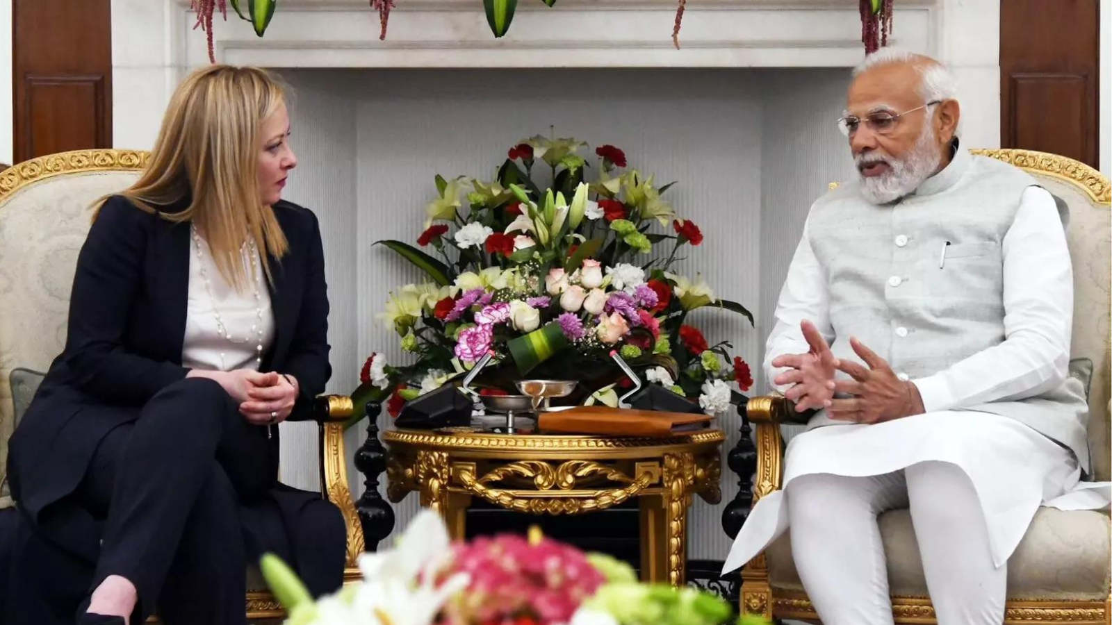 PM Modi holds bilateral talks with Italian counterpart Giorgia Meloni
