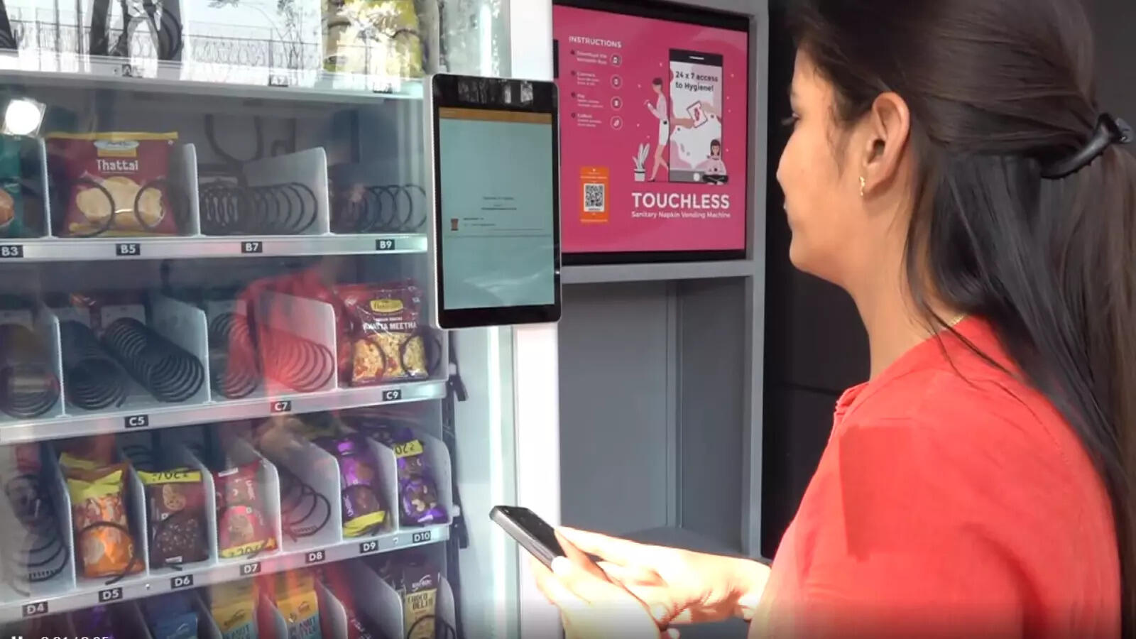 Snacks to sanitary pad vending machine: Bengaluru gets a 'smart' bus stop
