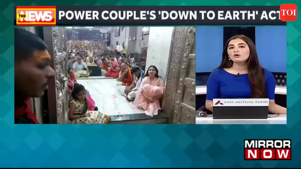 anushka sharma: Watch: Anushka Sharma, Virat Kohli visit Mahakaleshwar Temple in Ujjain