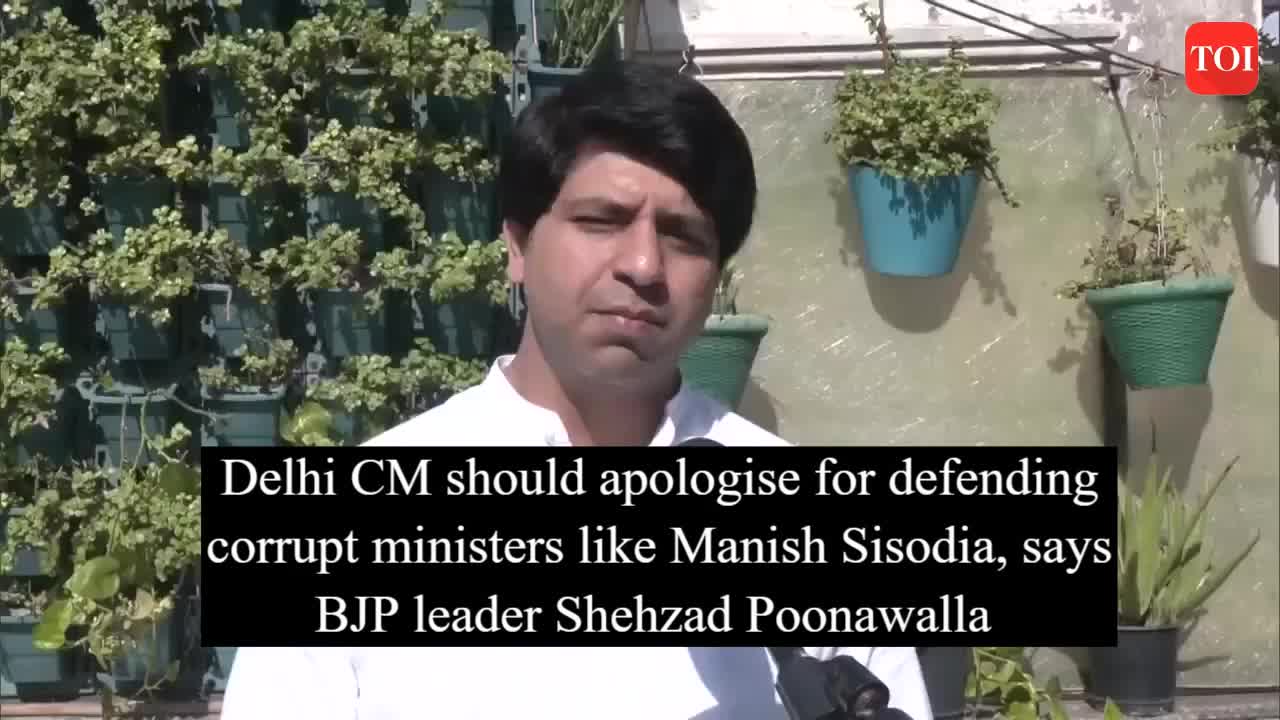 Delhi CM should apologise for defending the corrupt, says BJP leader ...
