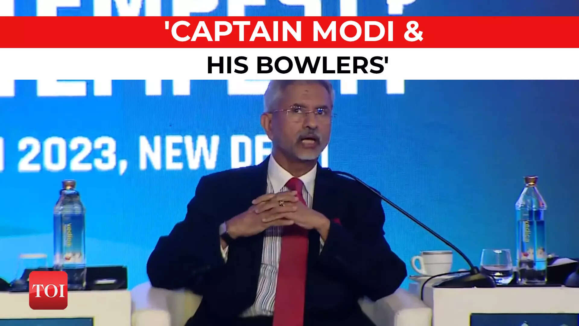 jaishankar: With Captain Modi, there is a lot of net practice': EAM ...