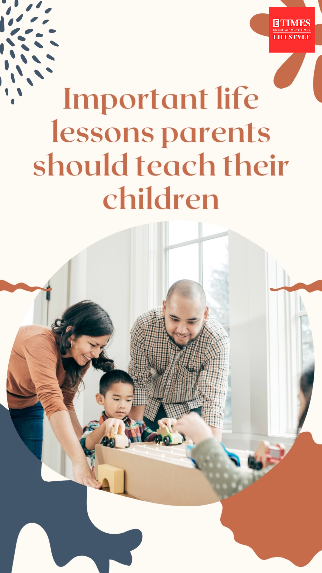 Important life lessons parents should teach their children