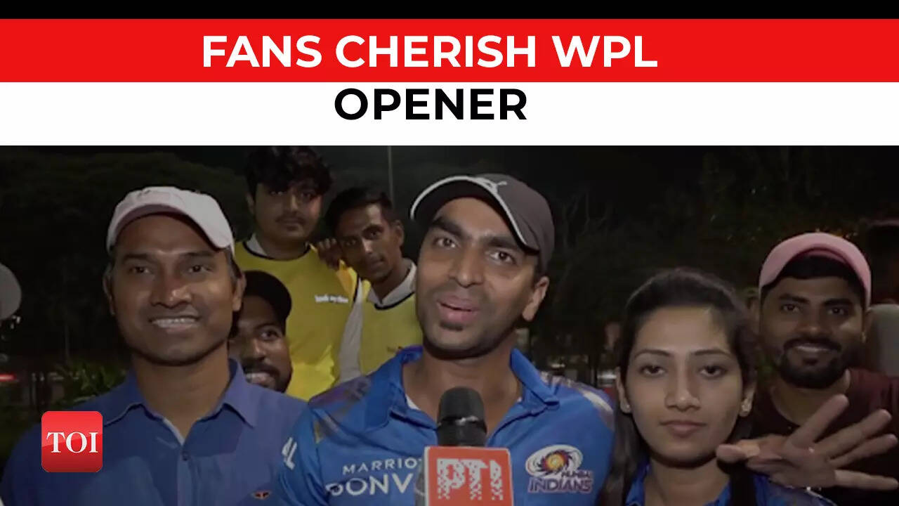 Fans ecstatic as Mumbai Indians dominate Gujarat Giants in WPL 2023 ...