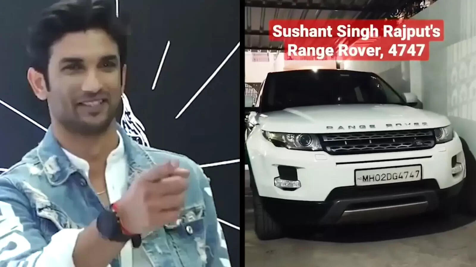 Sushant Singh Rajput's fans get emotional as a video of his luxury SUV parked at his Patna house ...