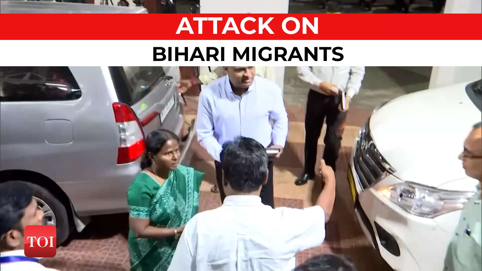 Attack on migrants: Bihar officials interact with workers in Tamil Nadu ...