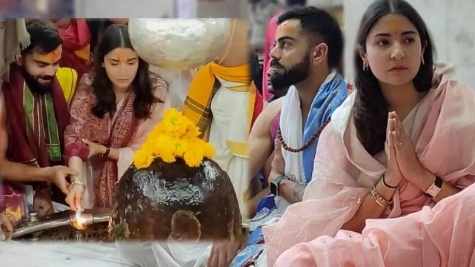 Om Namah Shivay! Anushka Sharma-Virat Kohli continue their SPIRITUAL journey, couple visits ...