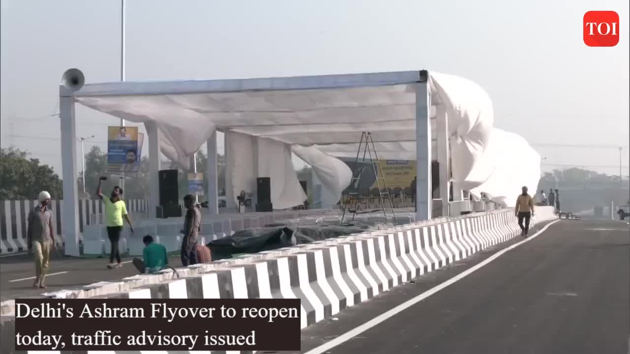 Delhi's Ashram Flyover to reopen today, traffic advisory issued