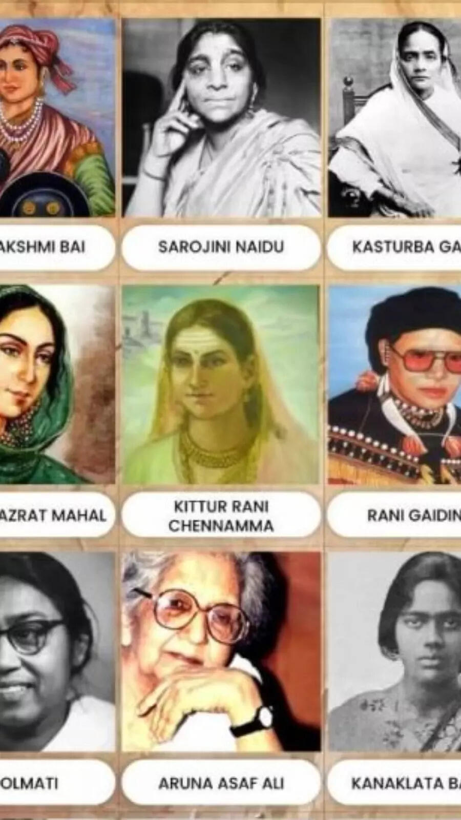 Famous Women Freedom Fighters In India - Infoupdate.org