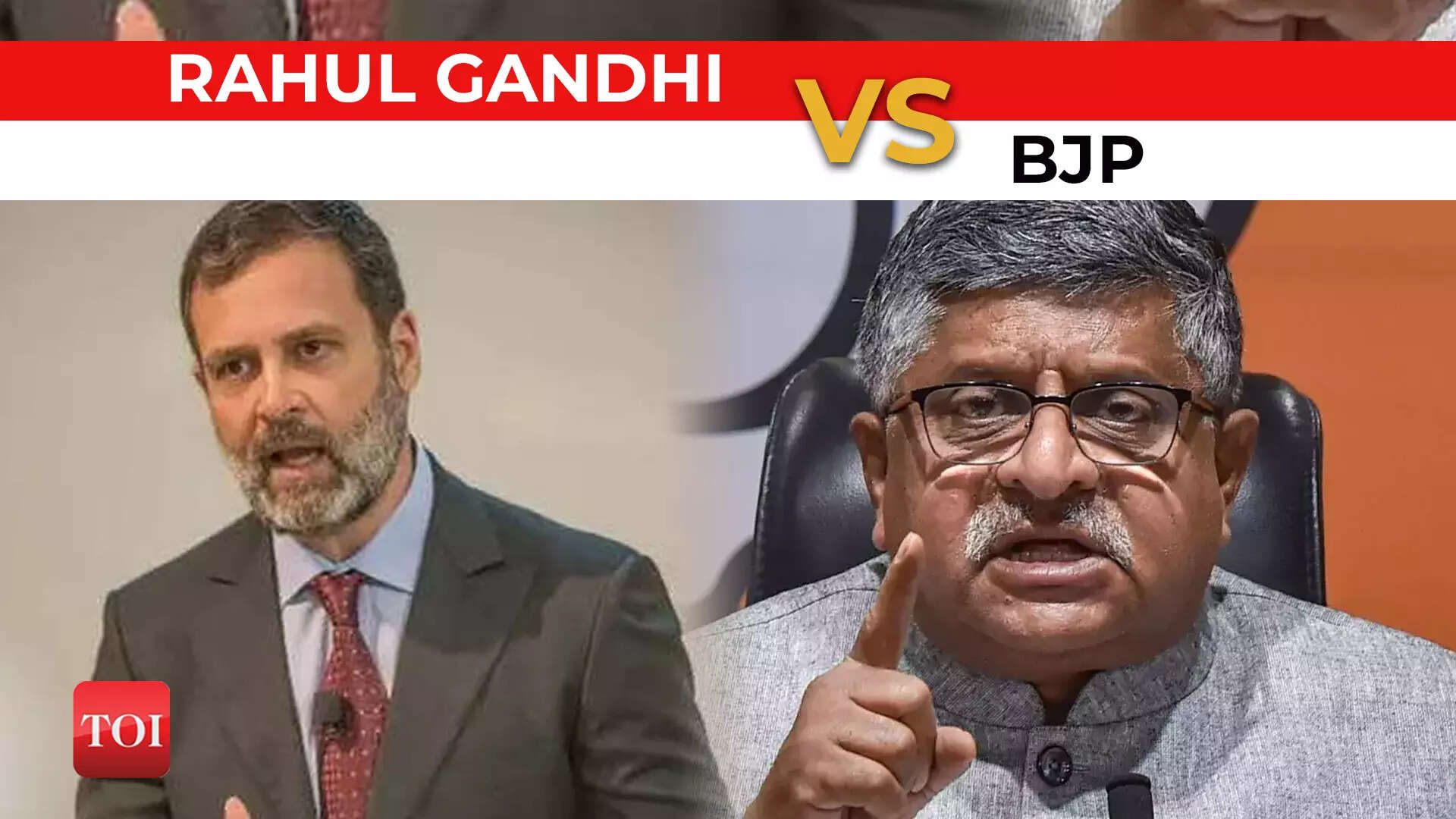 Here's how BJP counters Rahul Gandhi's allegations against Modi govt on ...