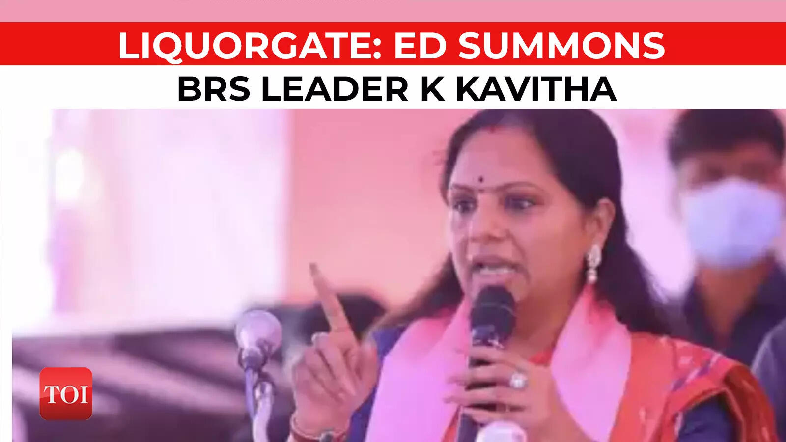 Delhi liquor scam case: BRS leader K Kavitha summoned by ED for questioning