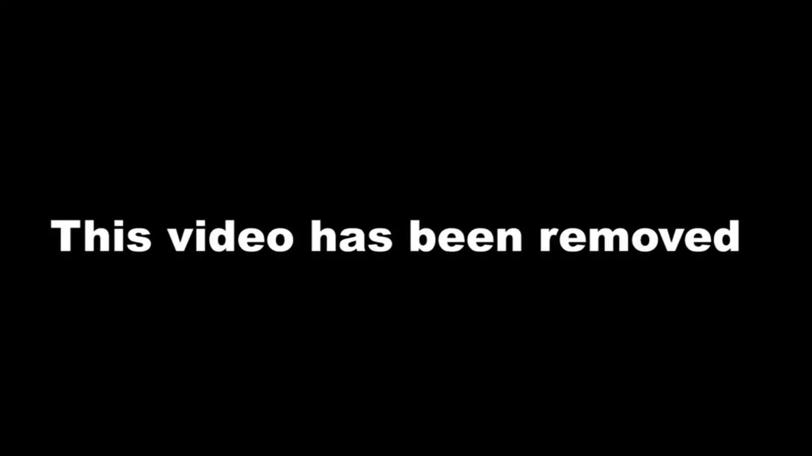 This video has been removed