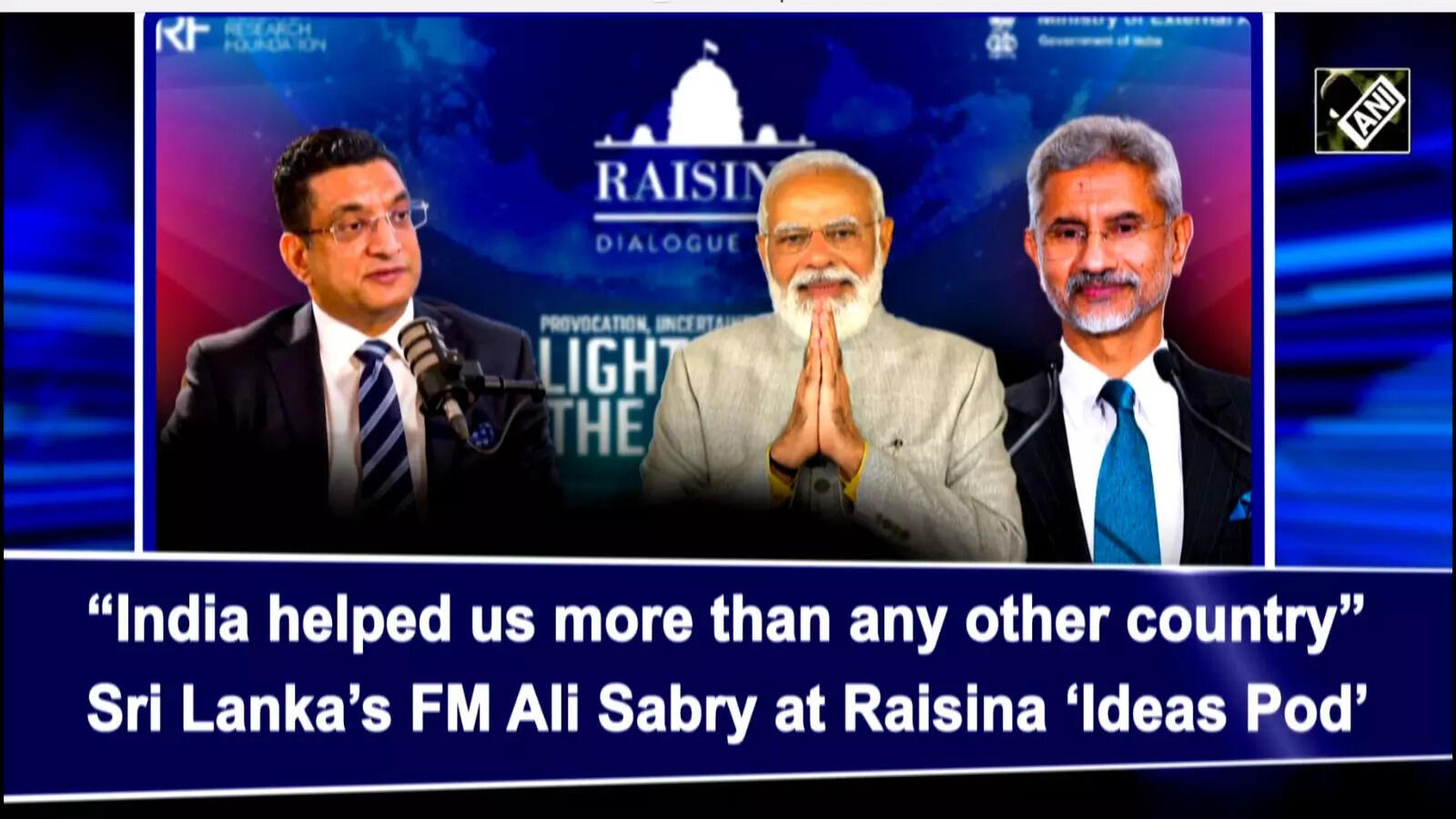 ali sabry: “India helped us more than any other country” Sri Lanka’s FM Ali Sabry at Raisina ...