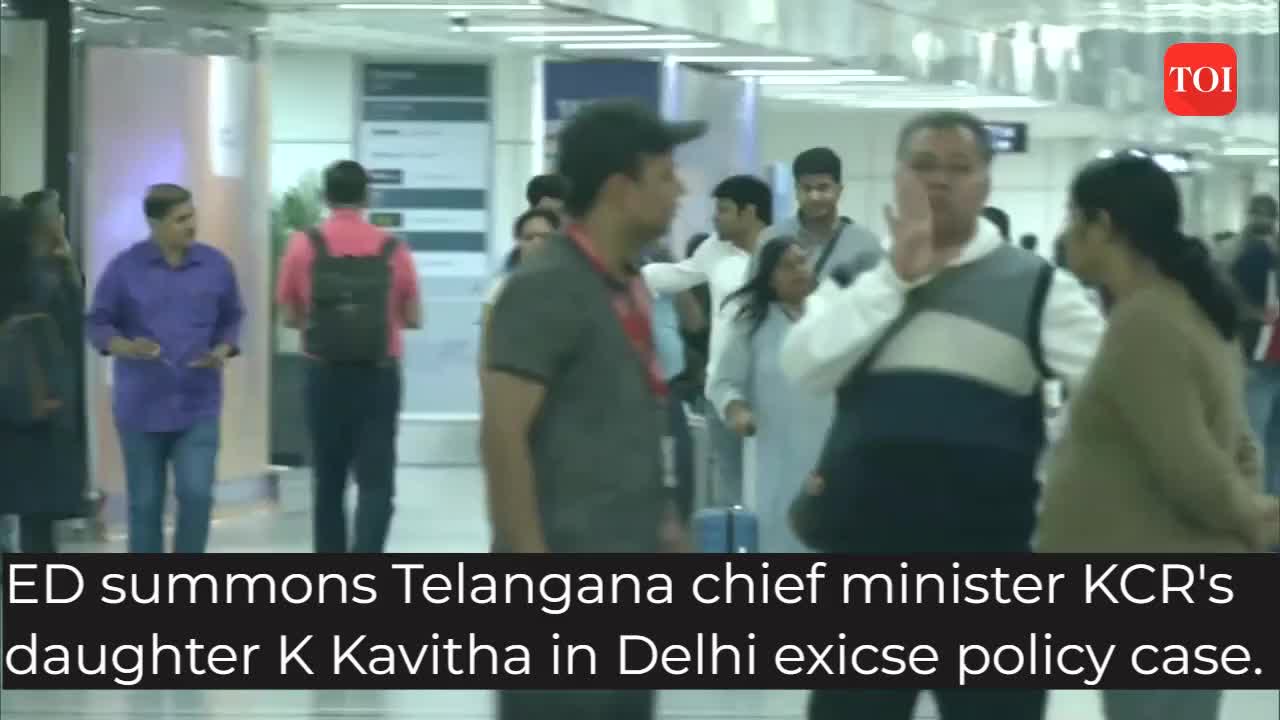 Delhi excise policy case: ED summons Telangana CM KCR's daughter K Kavitha